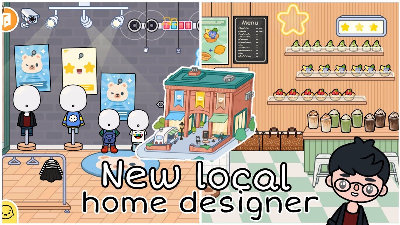 Toca life world New local home designer | Toca Boca - YouTube