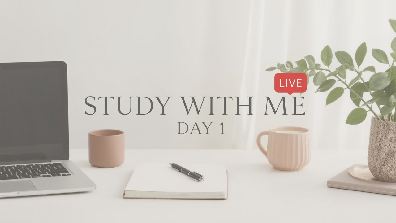 Study With Me #day2 | Study With Me LIVE: Transform Your Study Sessions!" @Studyverse-r9o - YouTube