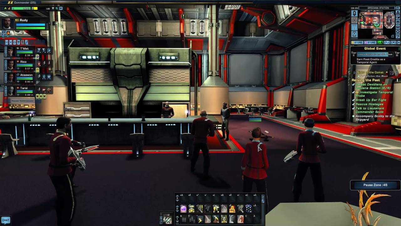 Star Trek Online Temporal Agent Mission 21 Night Of The Comet - YouTube