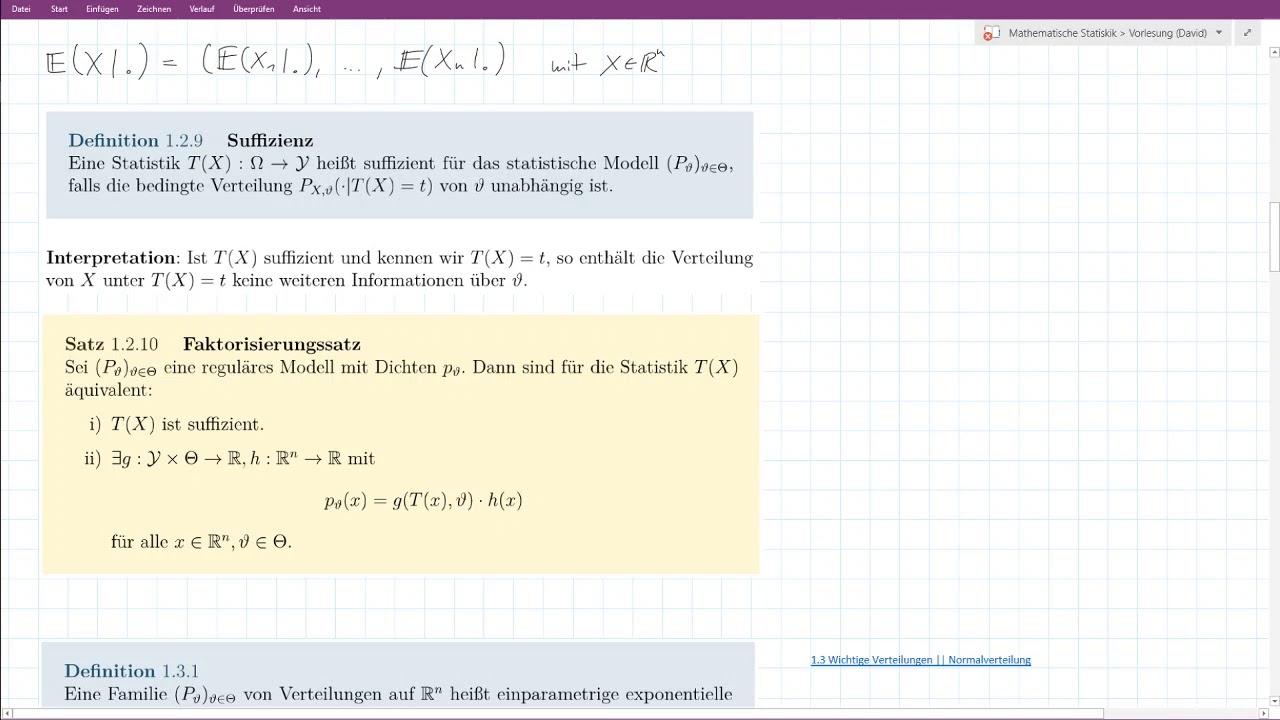 Mathematische Statistik | Statistische Modelle | Teil 001 - YouTube
