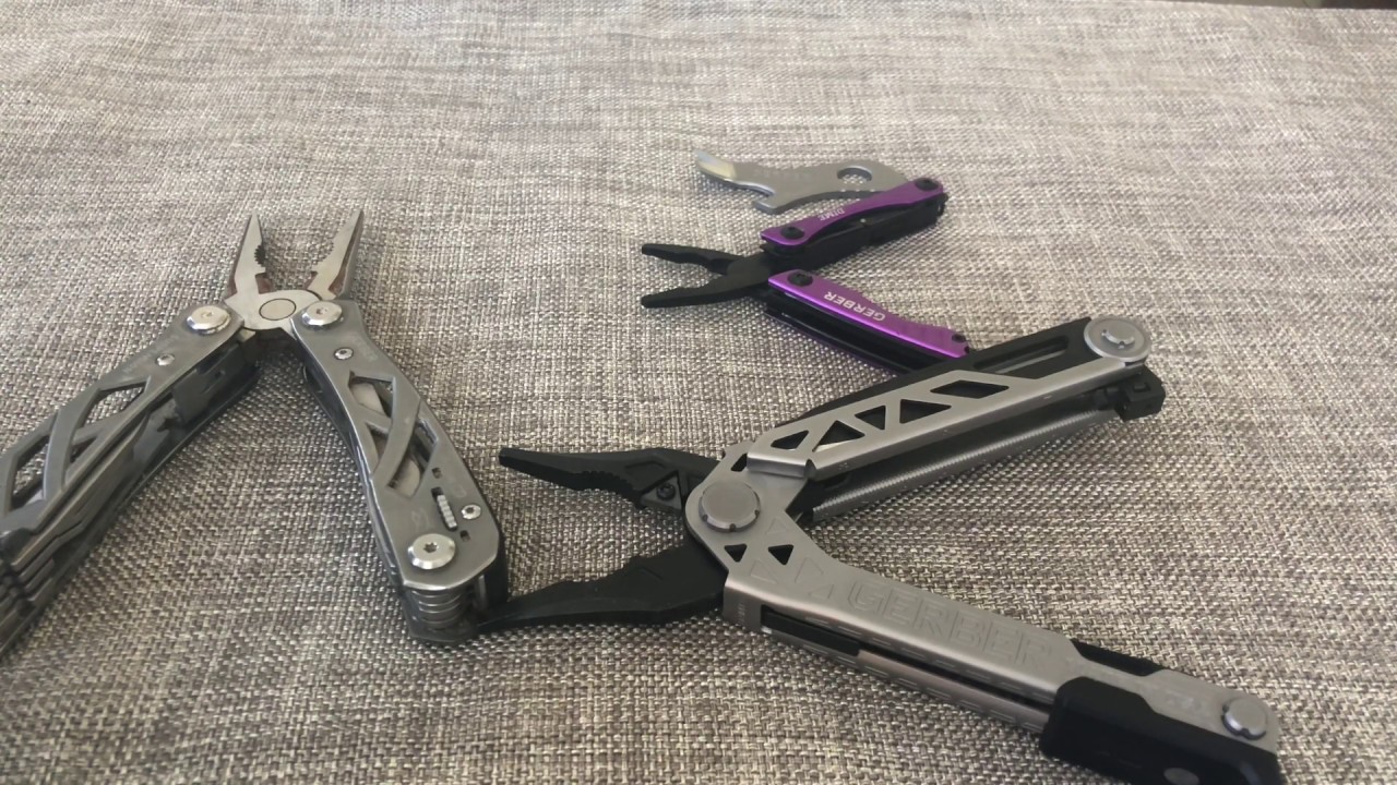 Gerber Dime Mini Multi tool Review & Comparison EDC 4K - YouTube