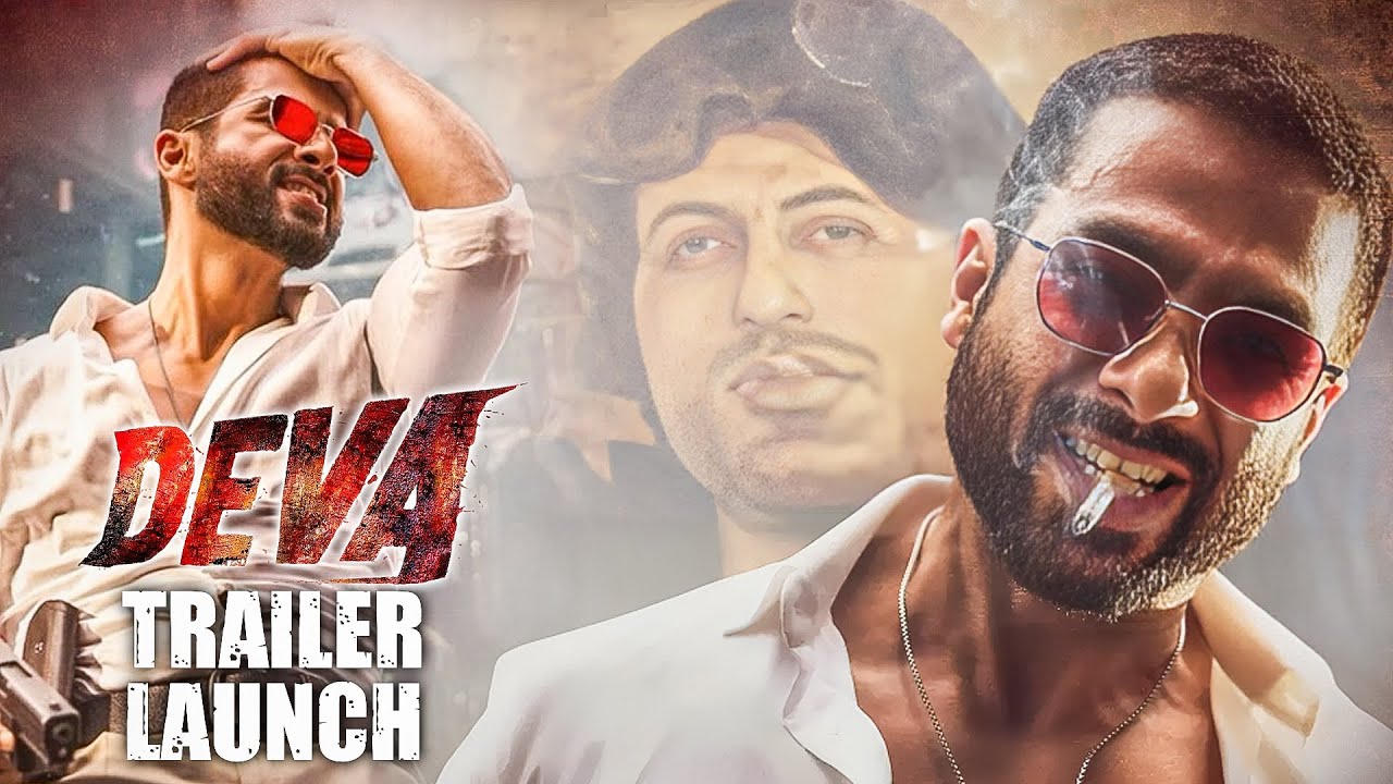 Deva Official Trailer Launch Event LIVE | Shahid Kapoor | Pooja Hegde ...