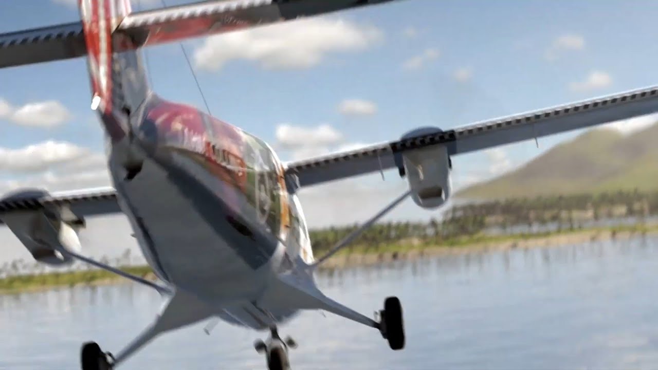 Air Moorea Flight 1121 - Crash Animation - YouTube