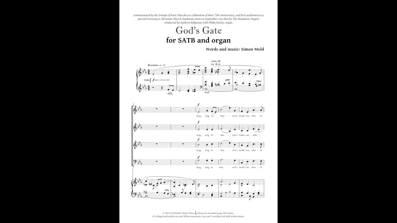 God's Gate - Simon Mold - YouTube