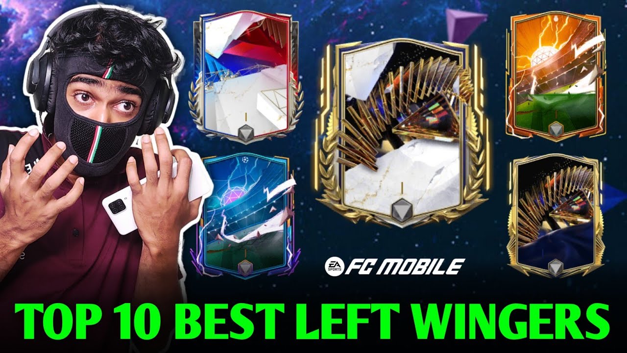 Best Left Wingers at Every Price Range in Fc Mobile - YouTube