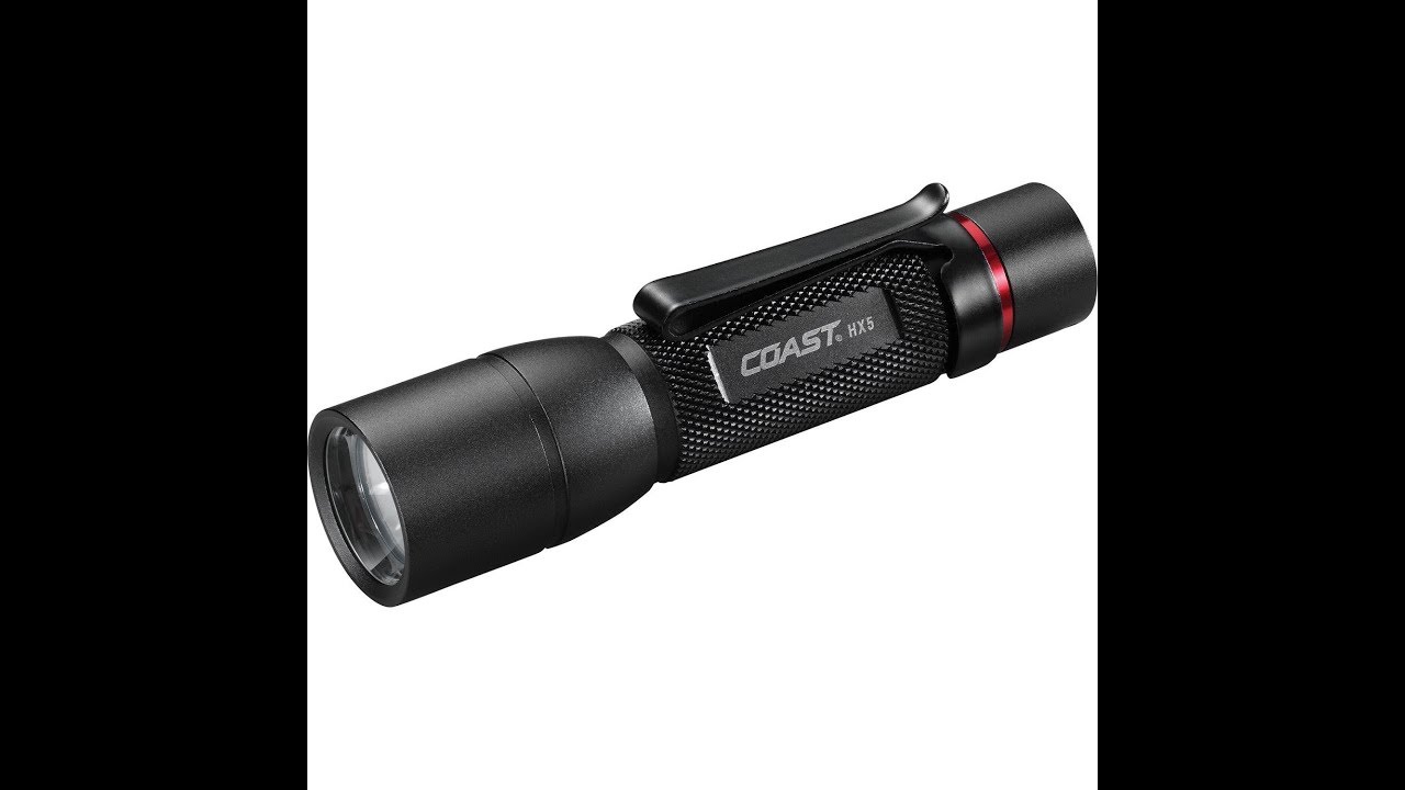 Coast 130 Lumens Pure Beam HX5 Focusing Pocket LED Flashlight - Review ...