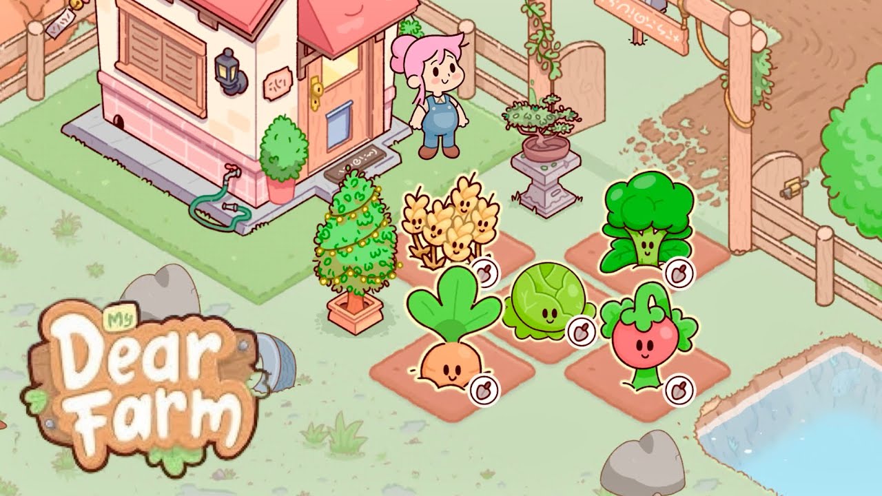 MY DEAR FARM | iOS | Global | First Gameplay - YouTube