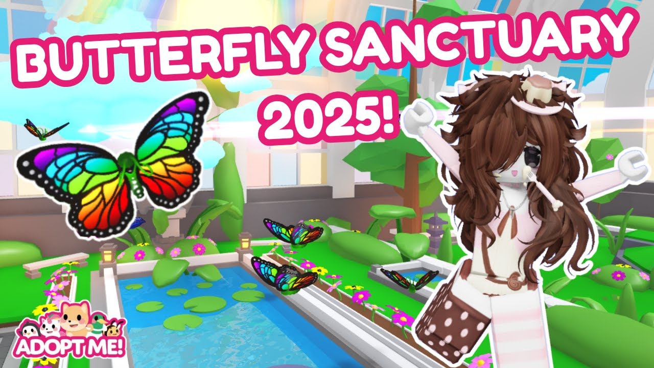 NEW ADOPT ME BUTTERFLY SANCTUARY! 🦋 7 new butterflies! 🌈 - YouTube