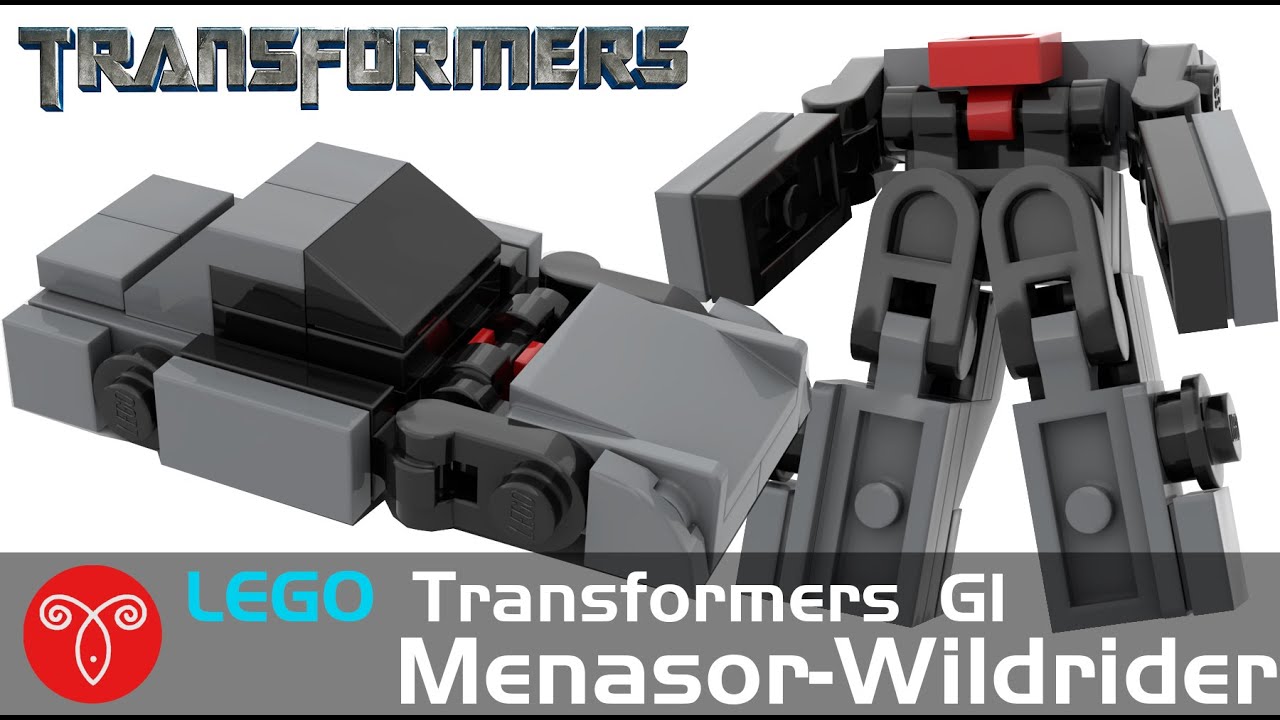 Lego Transformers MOC Micro G1 Stunticons/Menasor Wildrider Mini ...
