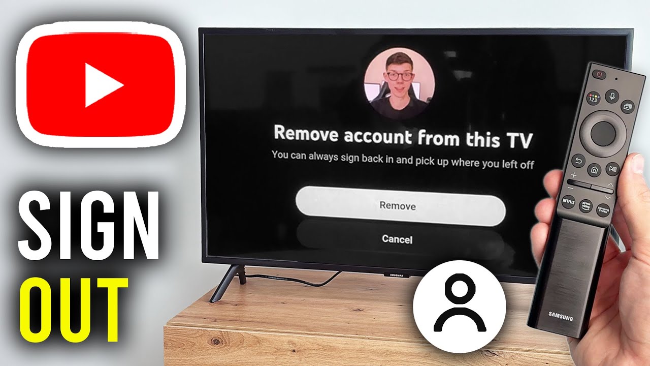 How To Sign Out Of YouTube On TV - Step By Step - YouTube