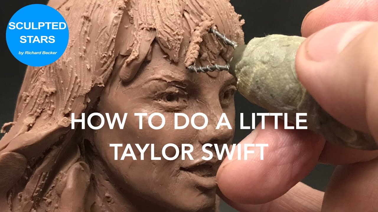 Sculpting Taylor Swift | 3 min Timelapse - YouTube