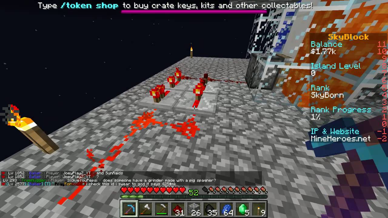 My New Cobblestone Generator - YouTube