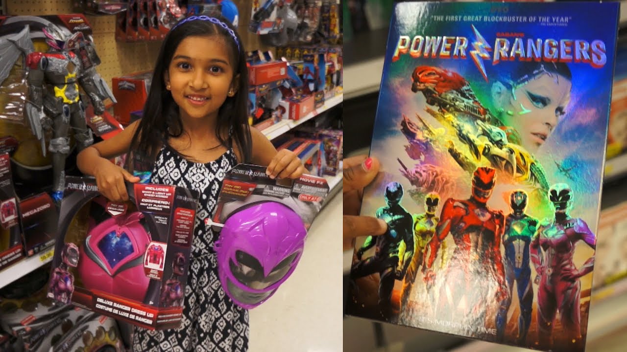 Power Rangers Movie DVD and Alexa Echo Show Toys Hunt [ Lily's Toys ...