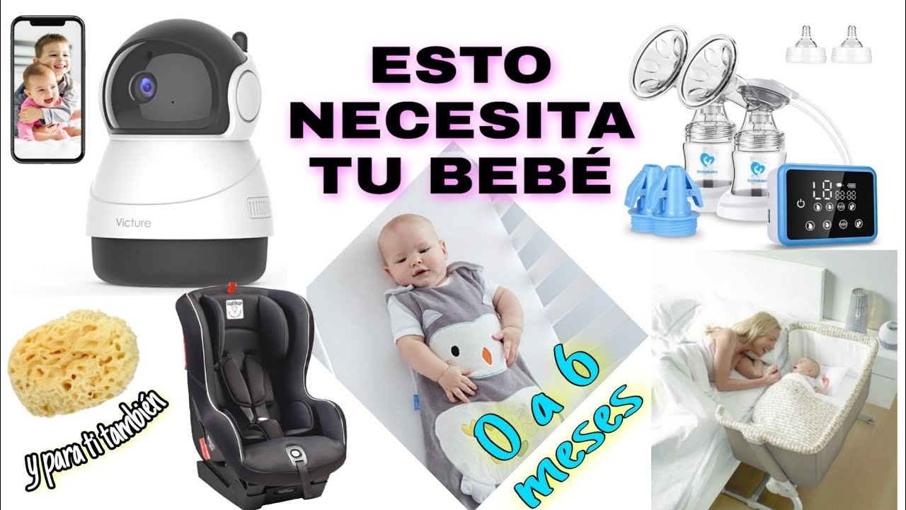 PRODUCTOS ESENCIALES para BEBÉ de 0 a 6 MESES Y para TI TAMBIÉN ...