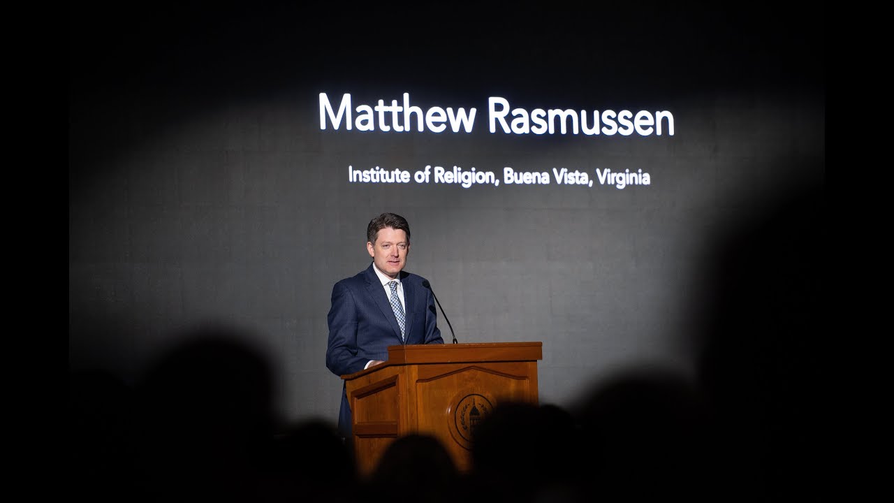 Matthew Rasmussen: New Director of Buena Vista Institute of Religion ...