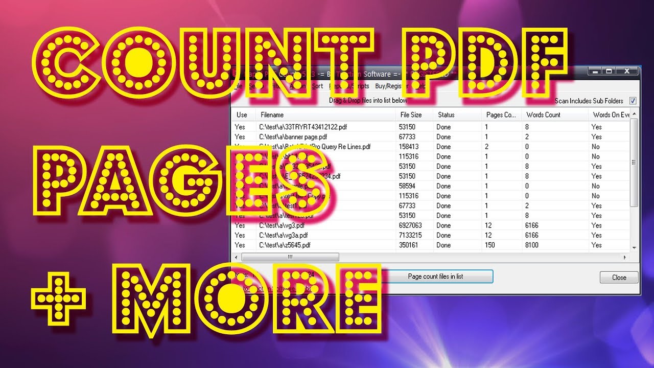 Solved Counting Total Number Of Pages Across Multiple 9to5Answer Solved Counting Total Number Of Pages Across Multiple 9to5Answer