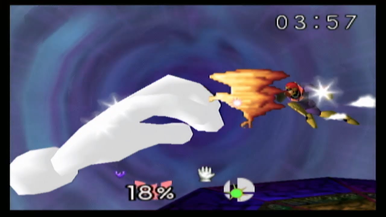 Super Smash Bros N64 Captain Falcon 1P Game - YouTube