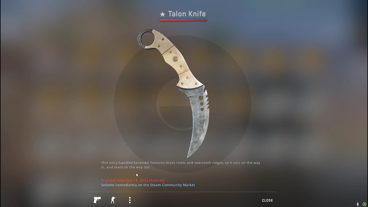 CSGO knife opening - YouTube
