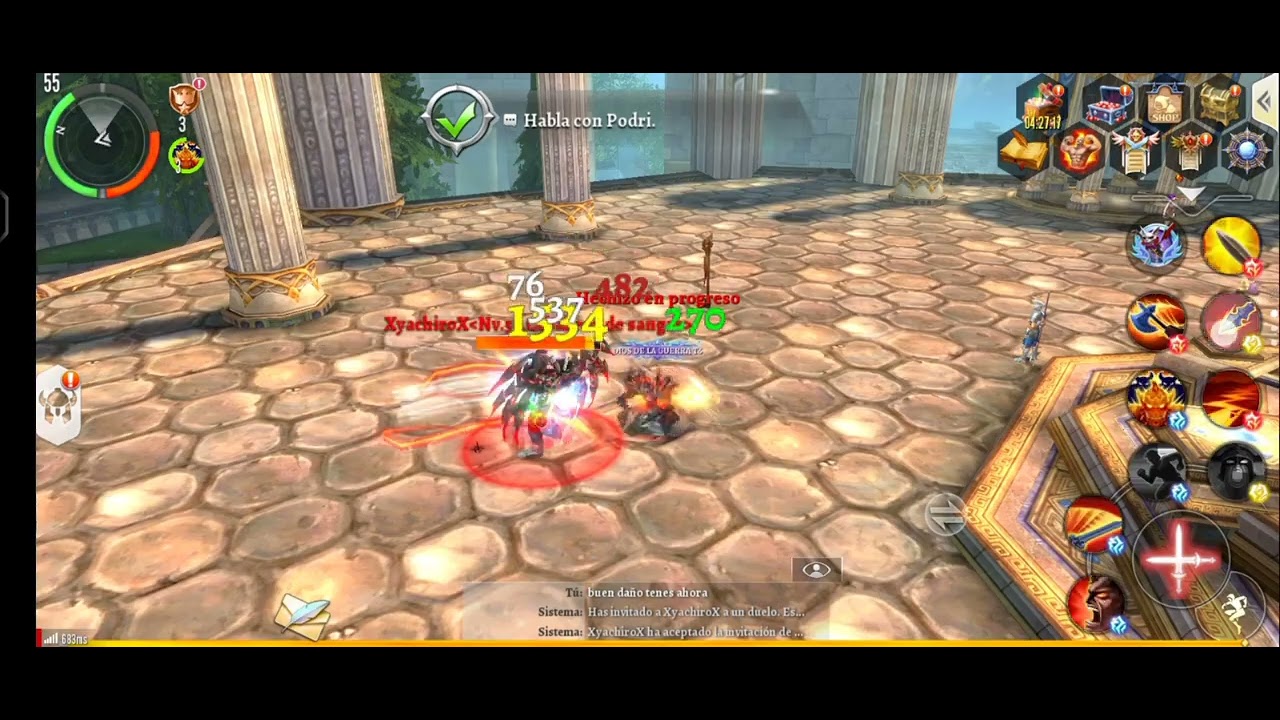 order & chaos 2 : yachiro hack fácil ,bk vs mago vs guerrero - YouTube