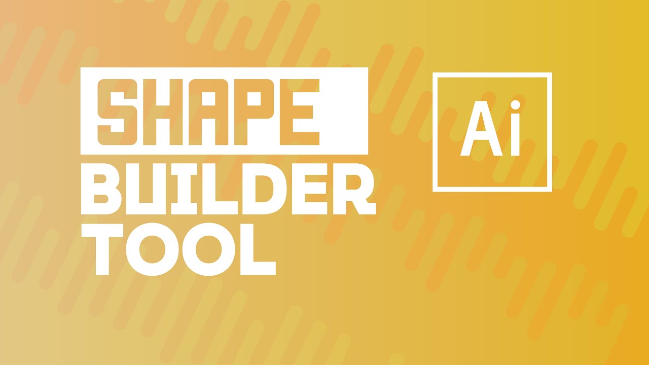 Illustrator - Shape Builder Tool - YouTube