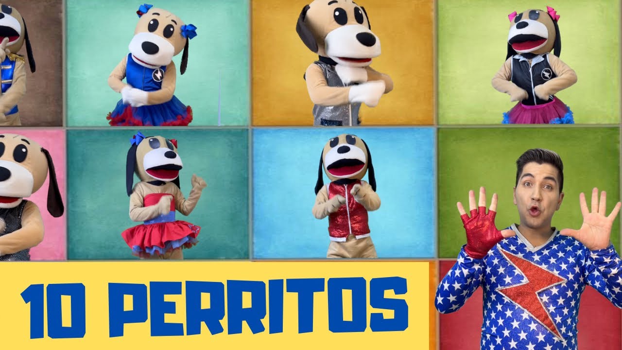 10 Perritos, Video Musical - Megafantastico Tv - YouTube