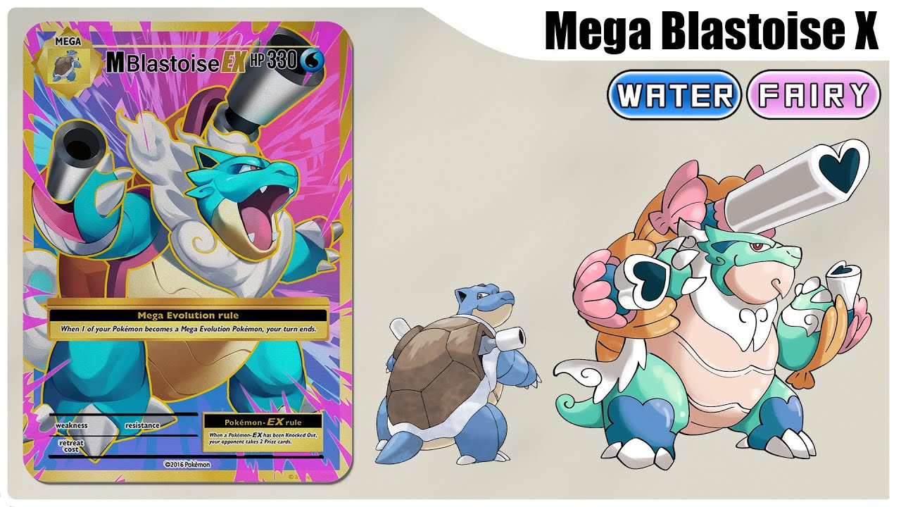 Blastoise Mega Evolutionskarte Mega Evolution Bulbapedia, The
