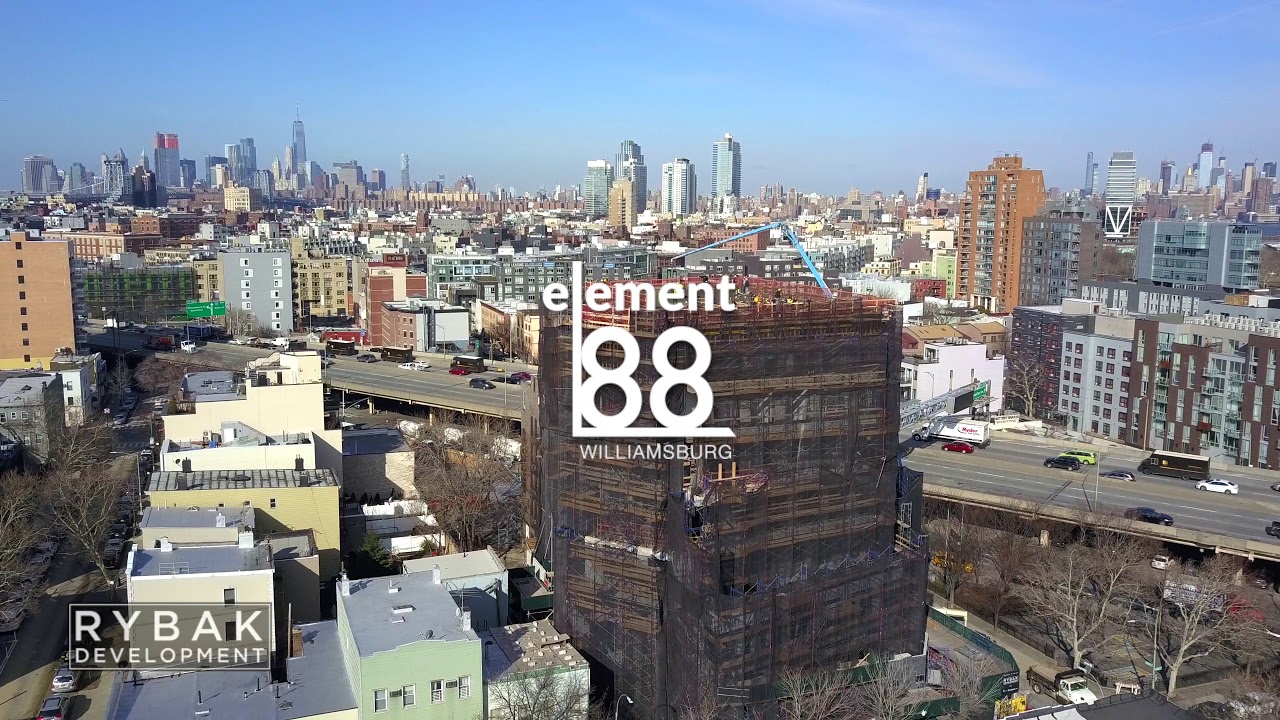 RYBAK DEVELOPMENT | POURING THE CONCRETE ROOF | DRONE VIDEO - YouTube