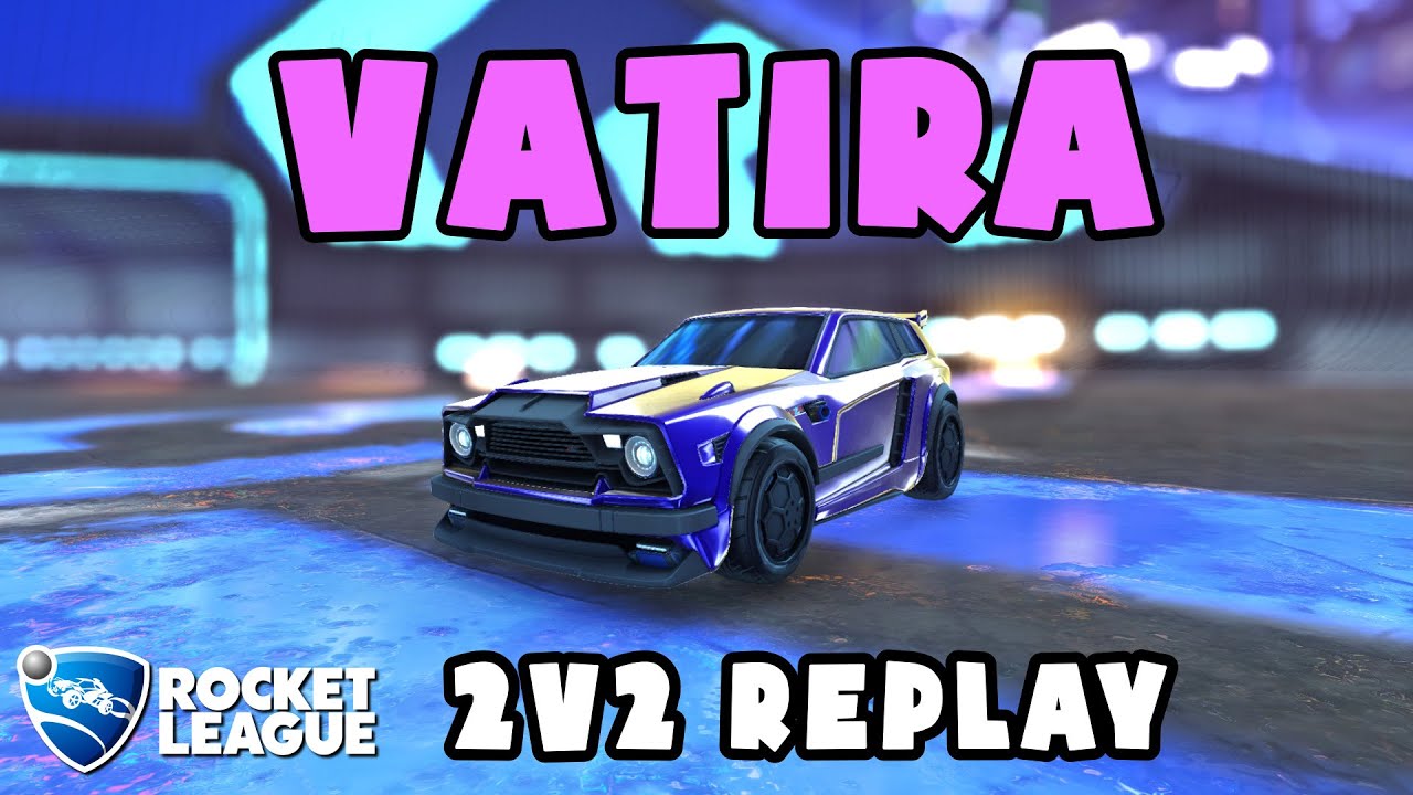 Vatira Ranked 2v2 POV #454 - Vatira & Dark(?) VS Giuk & alemz - Rocket ...