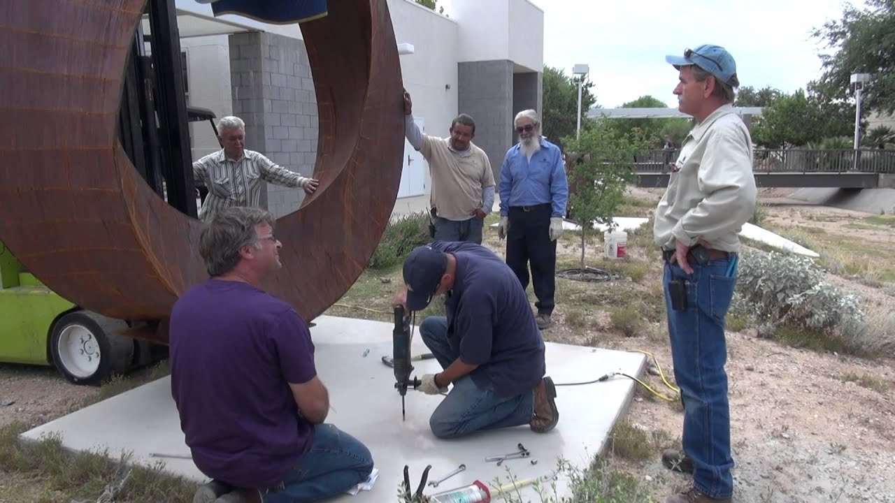 How to Create a Sculpture, Part 15: Installing the Sculpture - Kevin ...