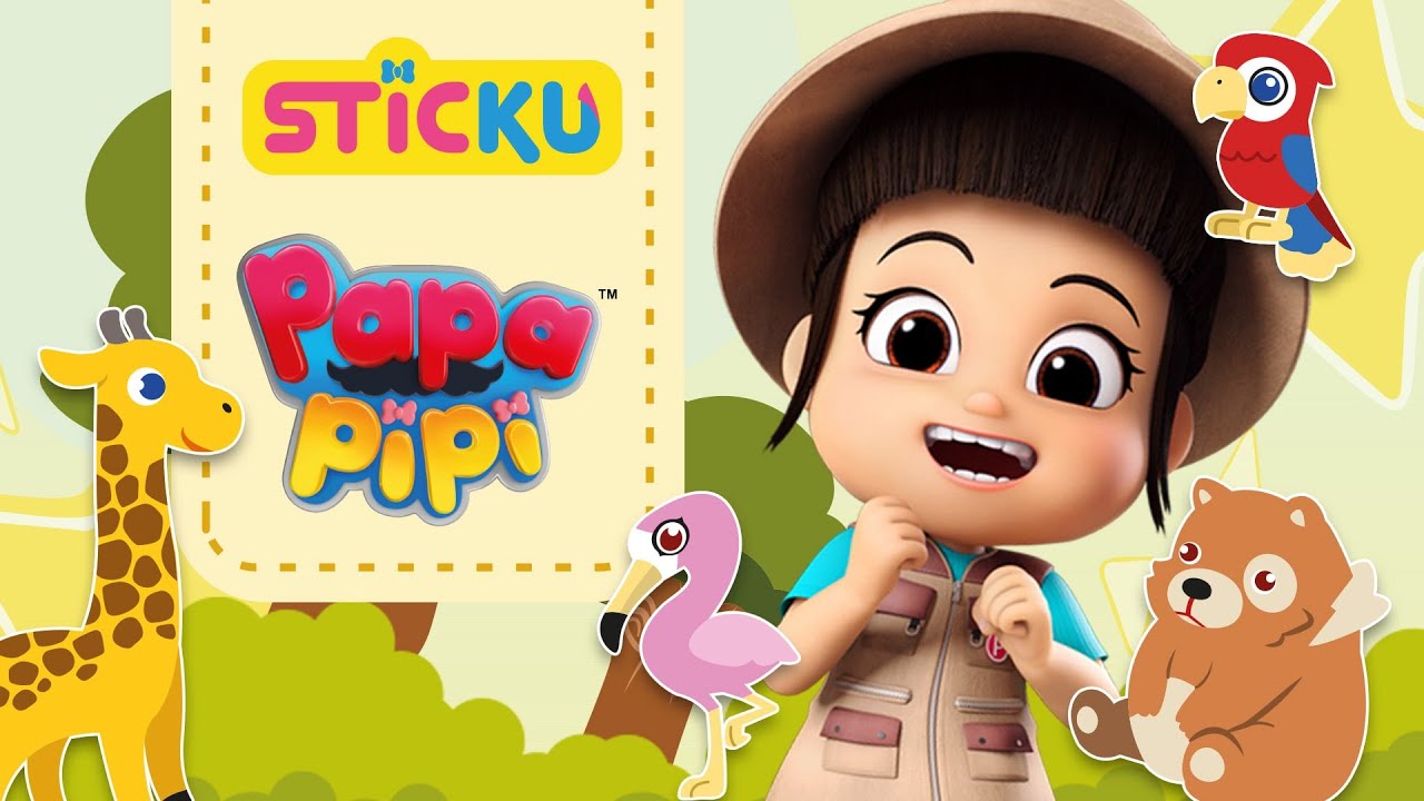 BESTNYA PERGI ZOO! | Sticku | #PapaPipi - YouTube