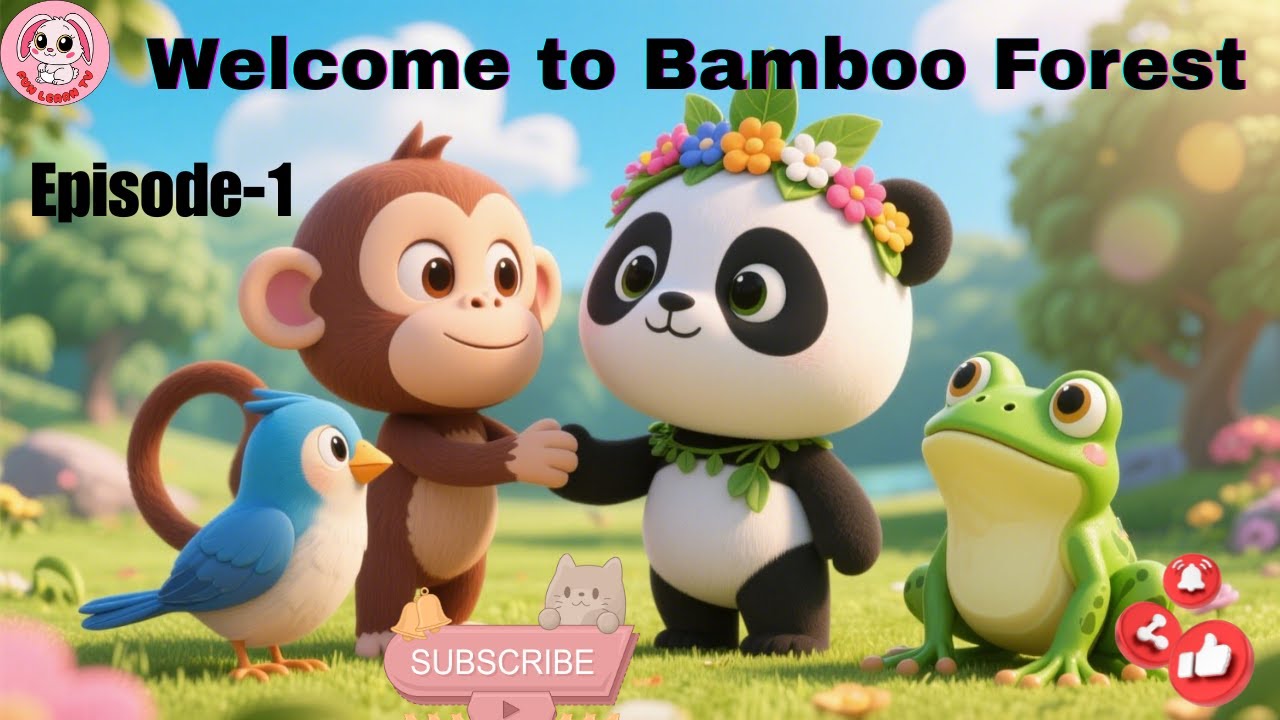Episode 1: "Welcome to Bamboo Forest" story for kids - YouTube