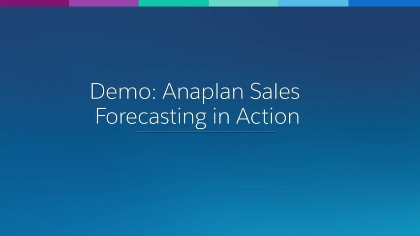 Demo: Anaplan Sales Forecasting in Action - YouTube