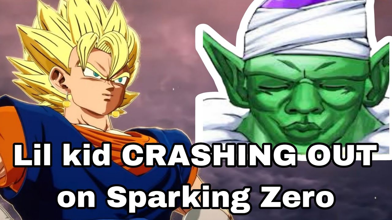LIL KID CRASHING OUT ON SPARKING ZERO (MUST WATCH) - YouTube