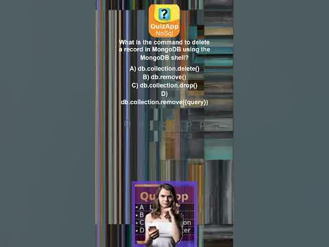 NoSql What is the command to delete a record in MongoDB using the ...