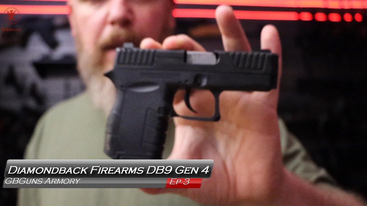 GBGuns Armory Ep 3 Diamondback DB9 Gen 4 - YouTube