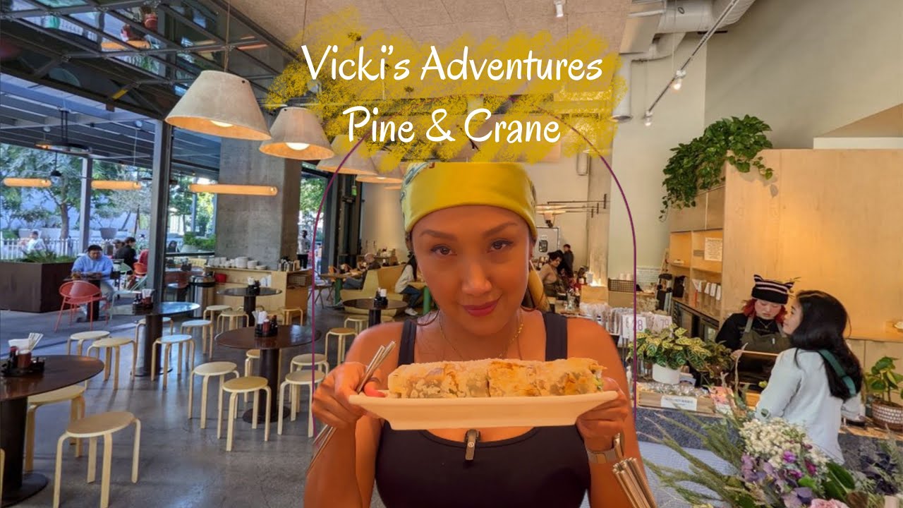 Vicki’s Adventures - Pine & Crane DTLA - YouTube