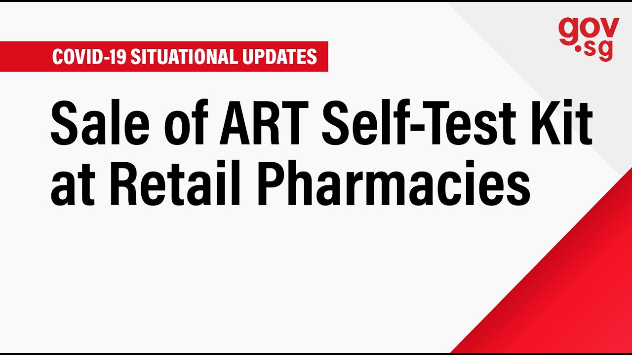 Sale of ART Self-Test Kit at Retail Pharmacies - YouTube