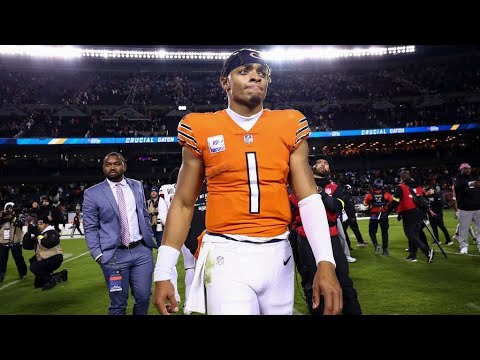 Justin Fields CTE Moments Of The 2023-2024 NFL Regular Season - YouTube