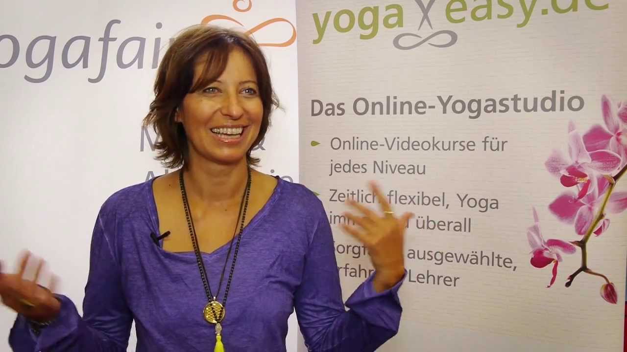 yogafair Hamburg 2013: Interview mit Maya Fiennes - YouTube