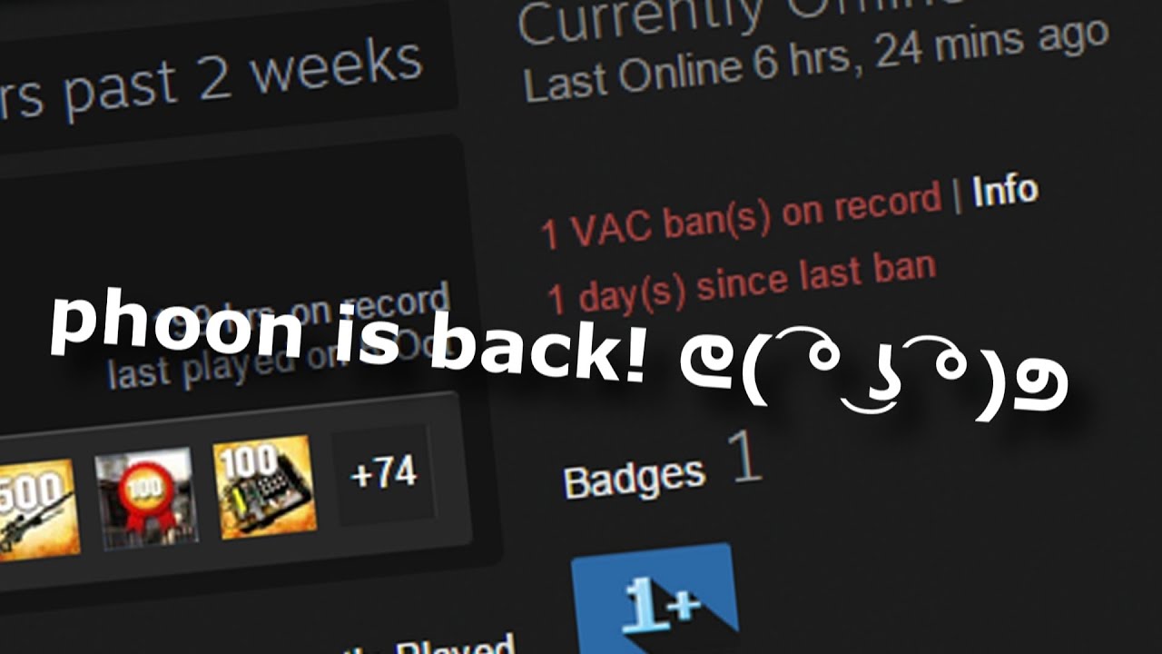 CS:GO - phoon is back! ᕦ( ͡° ͜ʖ ͡°)ᕤ - YouTube