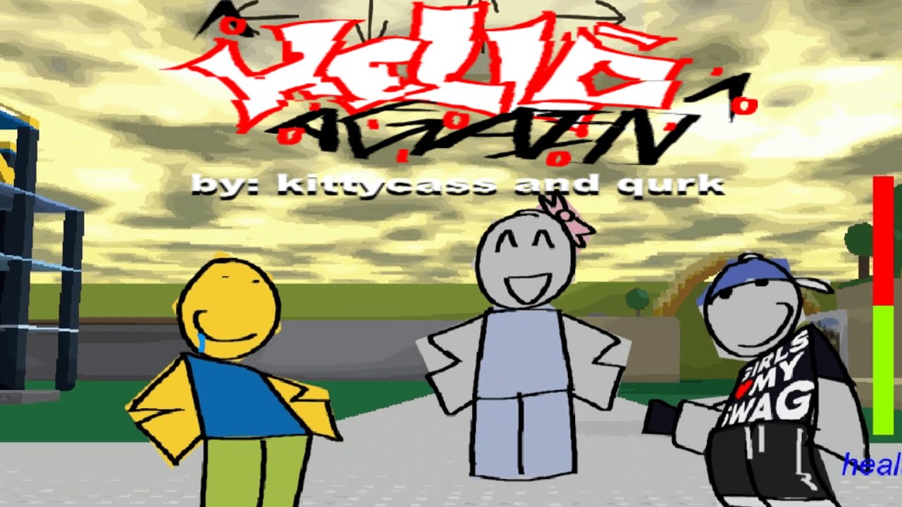 FNF:-) hello again john doe - YouTube