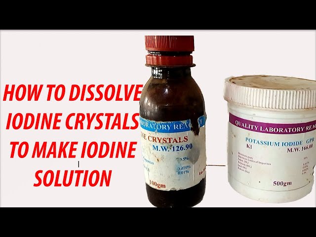 Iodine Crystals