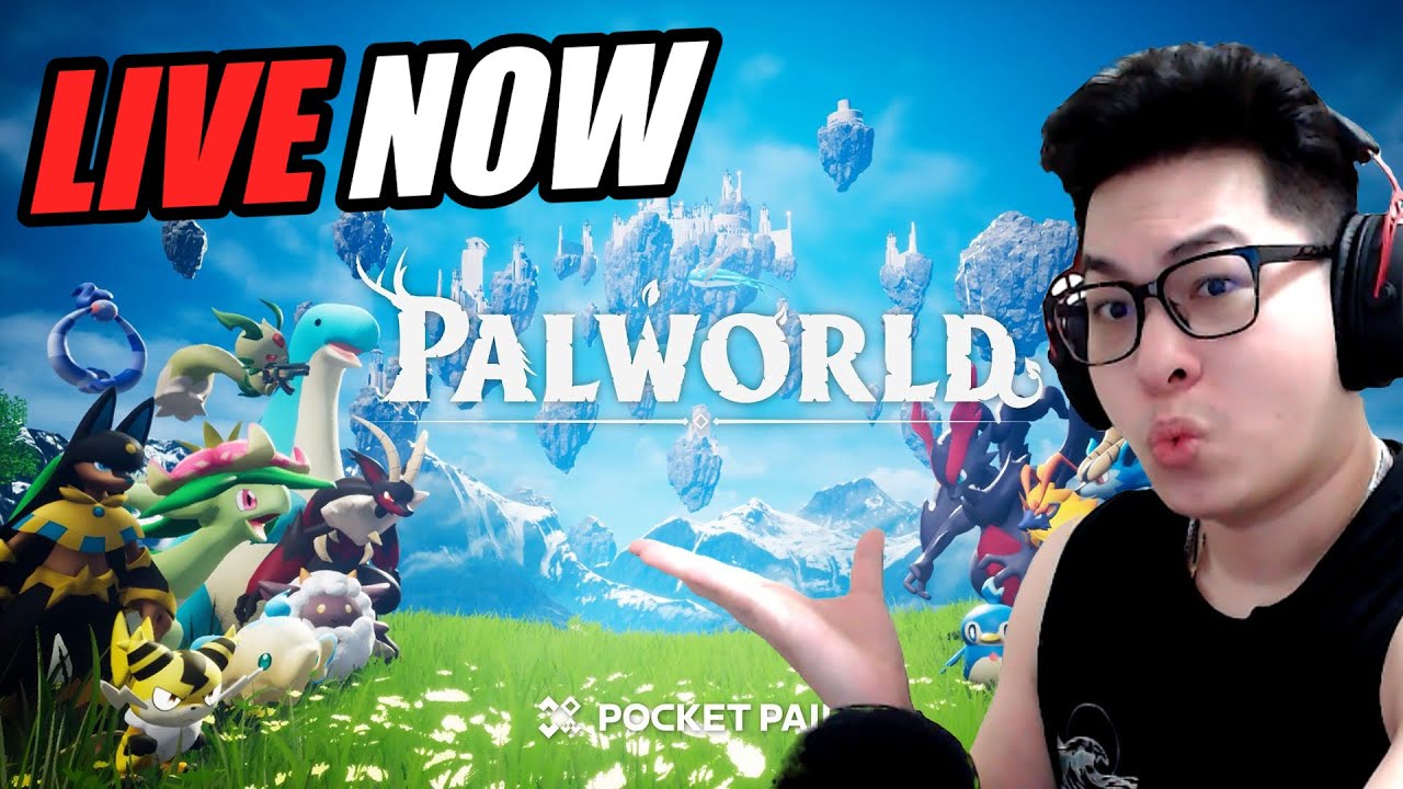 🔴 Palworld Live Stream - Exploring the World for the First Time with ...