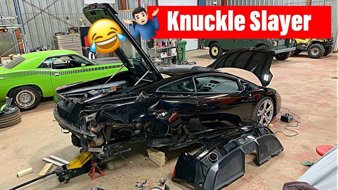 DDE Gallardo Gets New PARTS! *KNUCKLE SLAYER* - YouTube