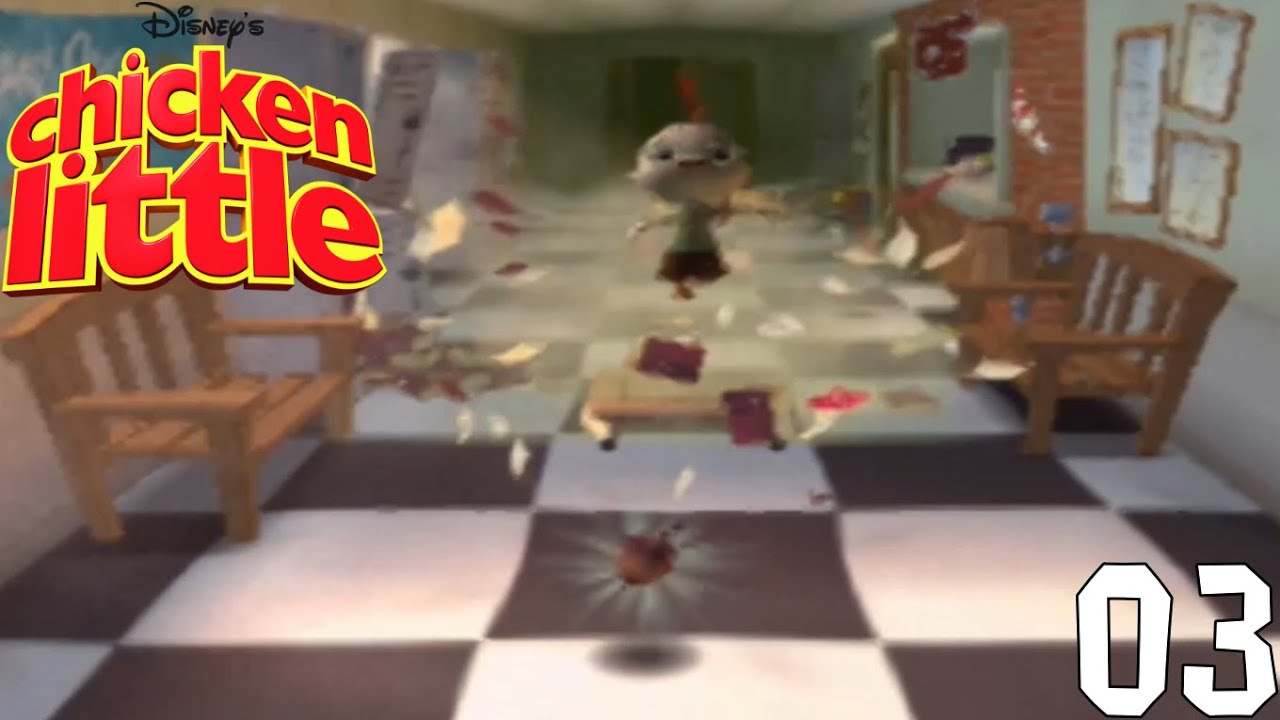 Let's Play Chicken Little - Part 3 - Goosey Chase - YouTube