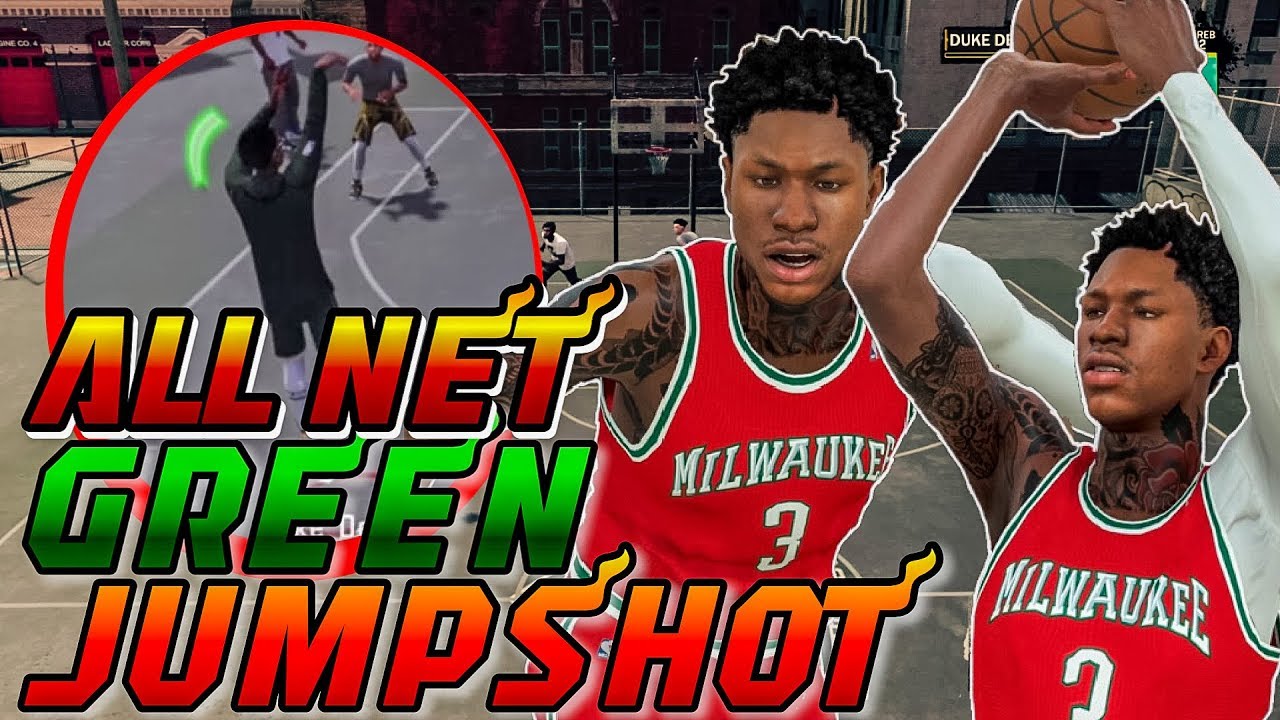 ALL NET GREEN JUMPSHOT FOR MYPARK, MYCAREER AND PRO AM AFTER PATCH 4 ...