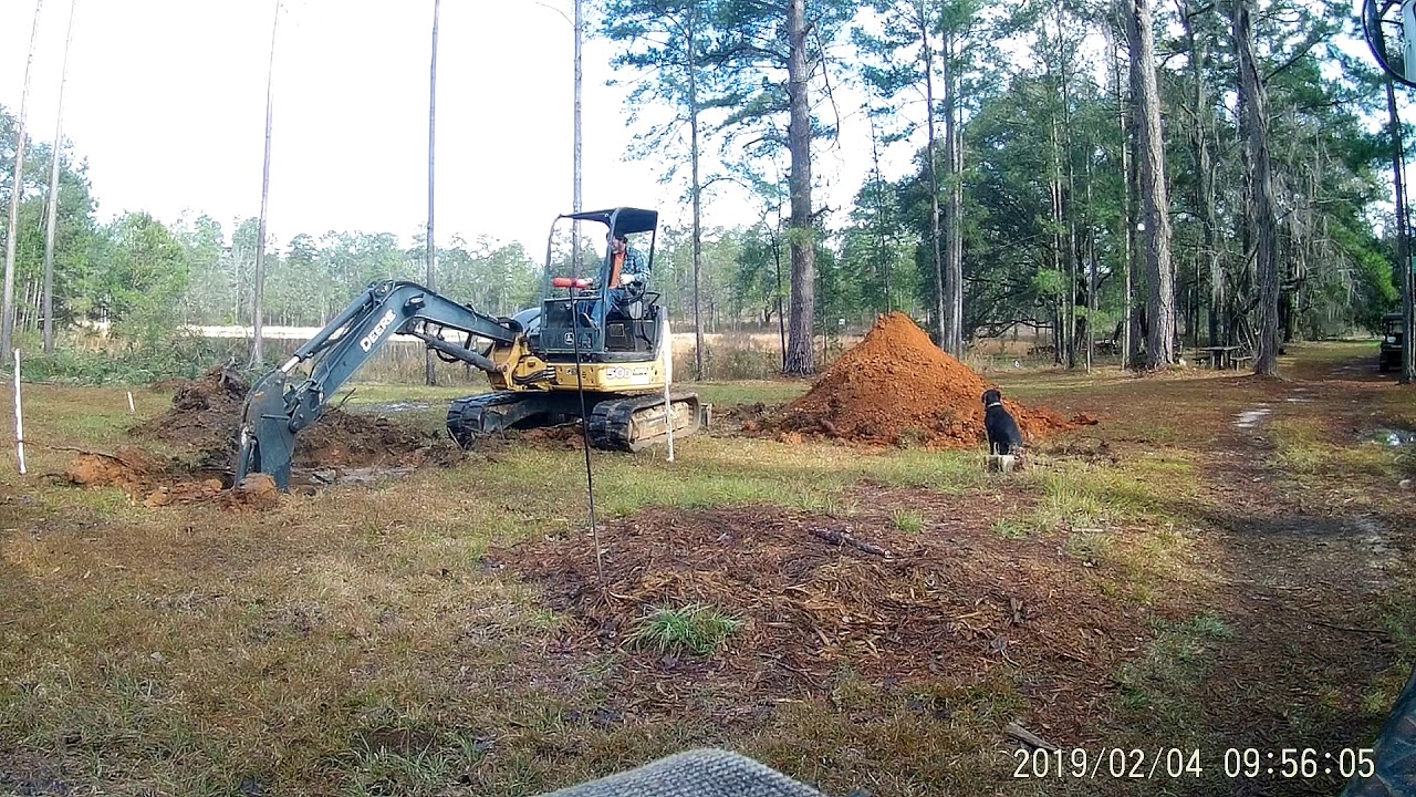Septic Tank demolition - YouTube