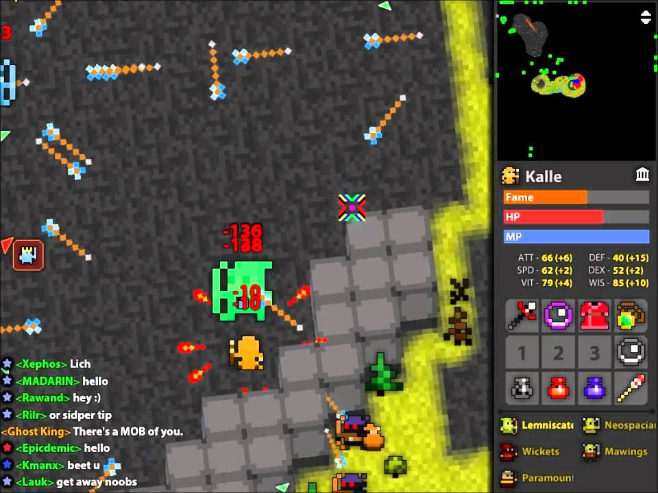 Realm of the Mad God - How to kill a ghost king and how not to... - YouTube