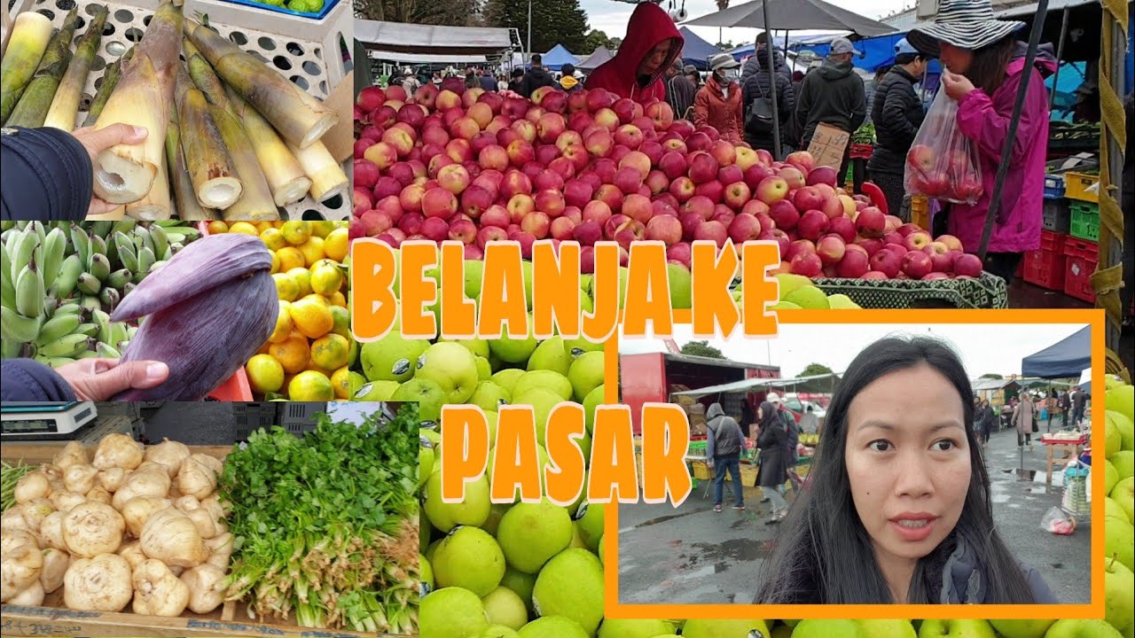 Pasar Tradisional ||Di New Zealand Harga Murah||Avondale Sunday market ...