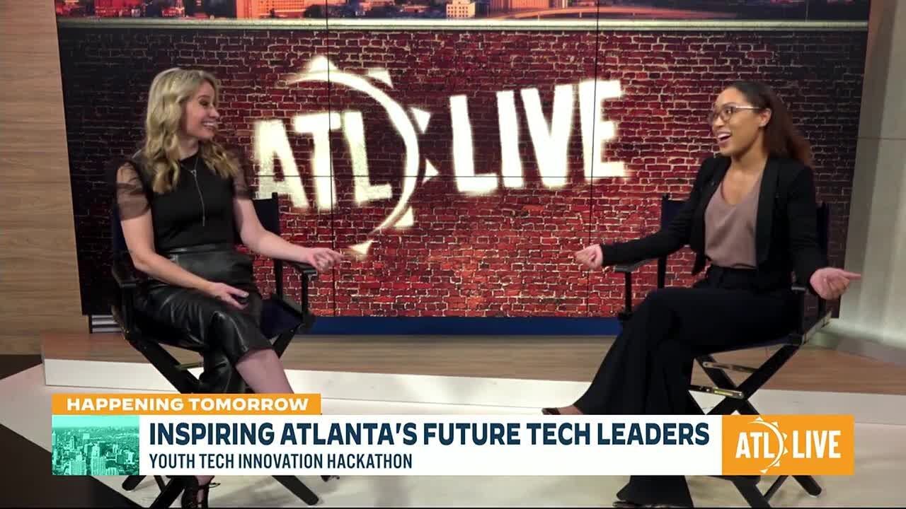 Inspiring Atlanta's Future Tech Leaders at Youth Tech Innovation Hackathon - YouTube